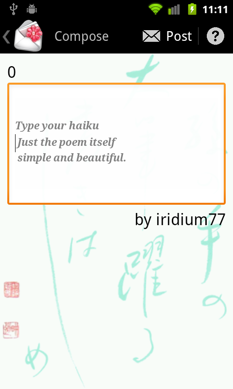 Daily Haiku - App on Amazon Appstore