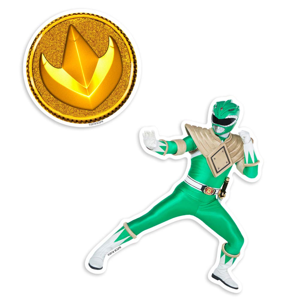 Amazon.com: Popfunk Power Rangers Green Ranger and Coin Collectible ...
