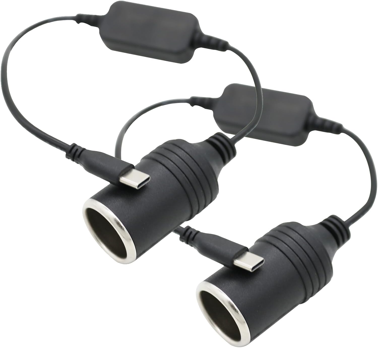 Amazon.com: USB C to Car Cigarette Lighter Adapter Socket 12V Car ...