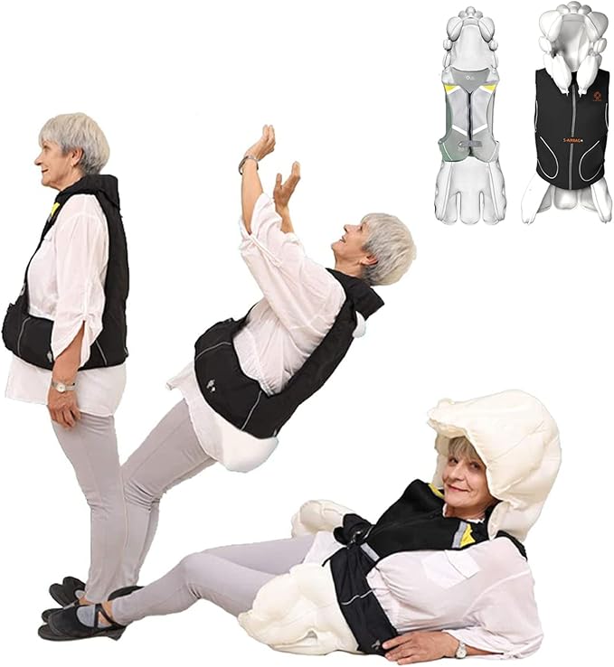 Elderly Intelligent Anti-fall Airbag Whole Body Brace 0.08s Pop Up ...