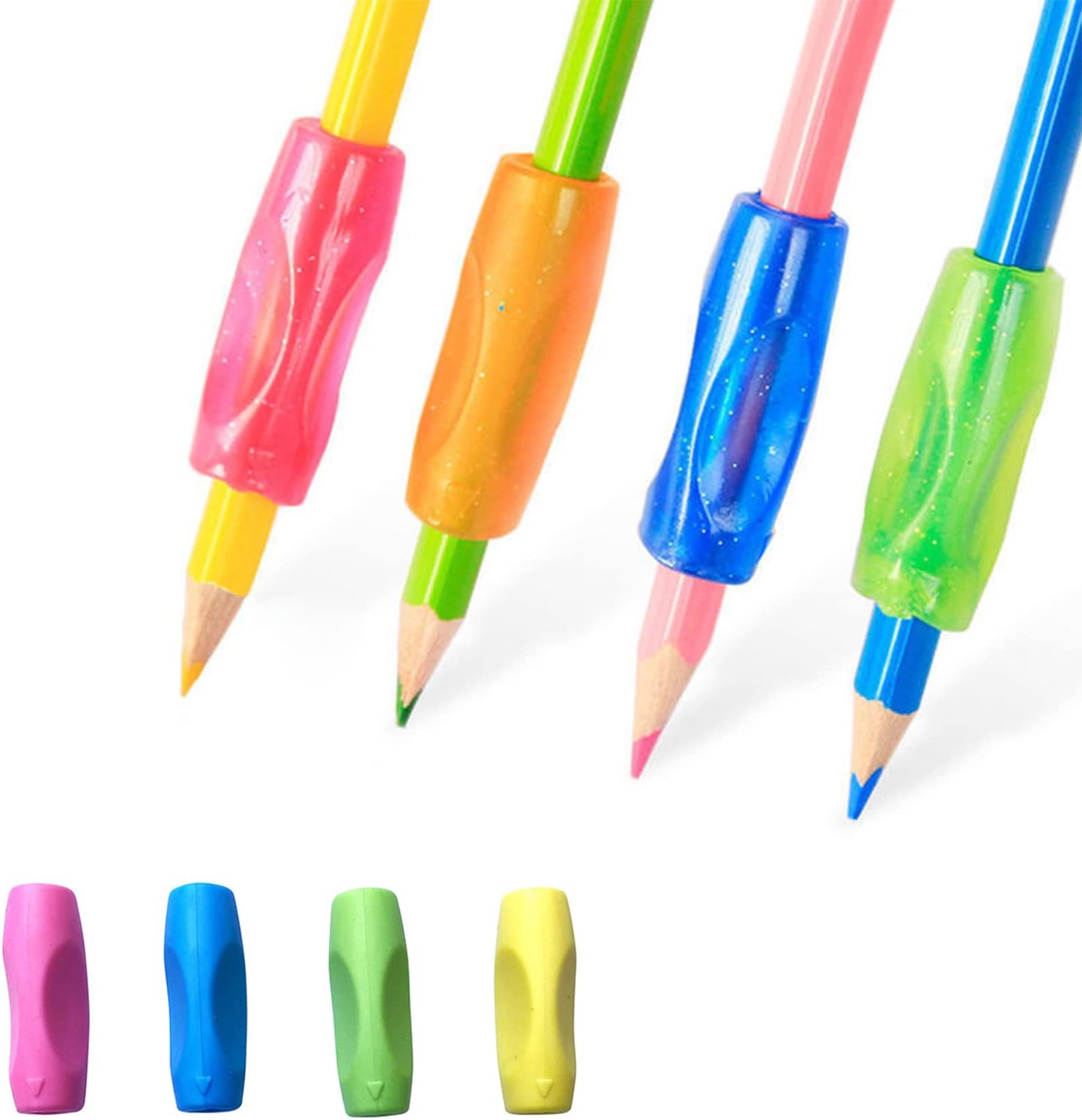 NUOLUX Crayon poignées patin mousse souple crayon Grips 10pcs doigt ...