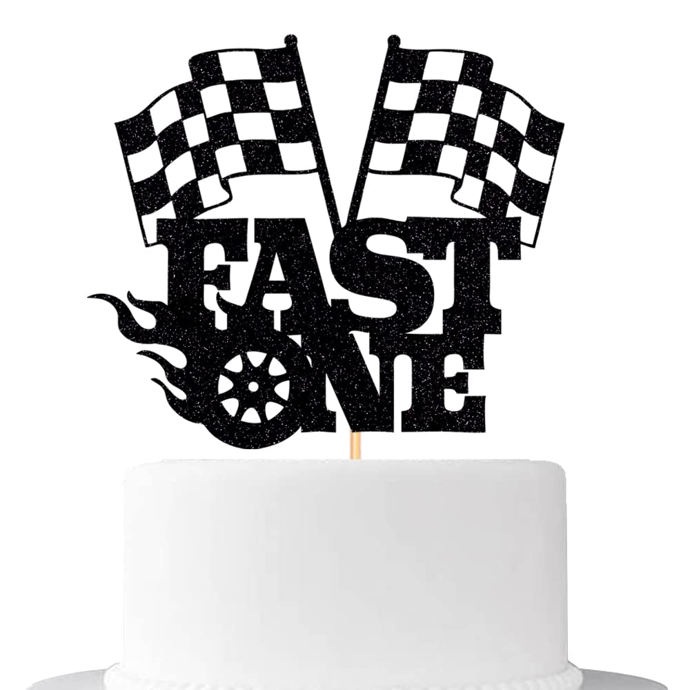 Amazon.com: Fast One Cake Topper-1st Birthday - Topper For Photo Booth ...