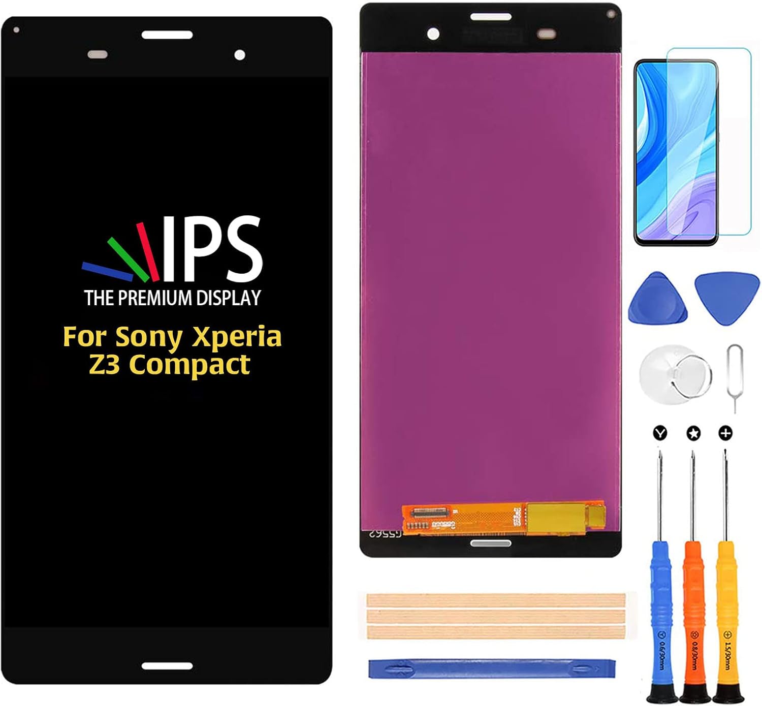 Amazon.com: for Sony Xperia Z3 Compact D5803 D5833 LCD Display Touch ...