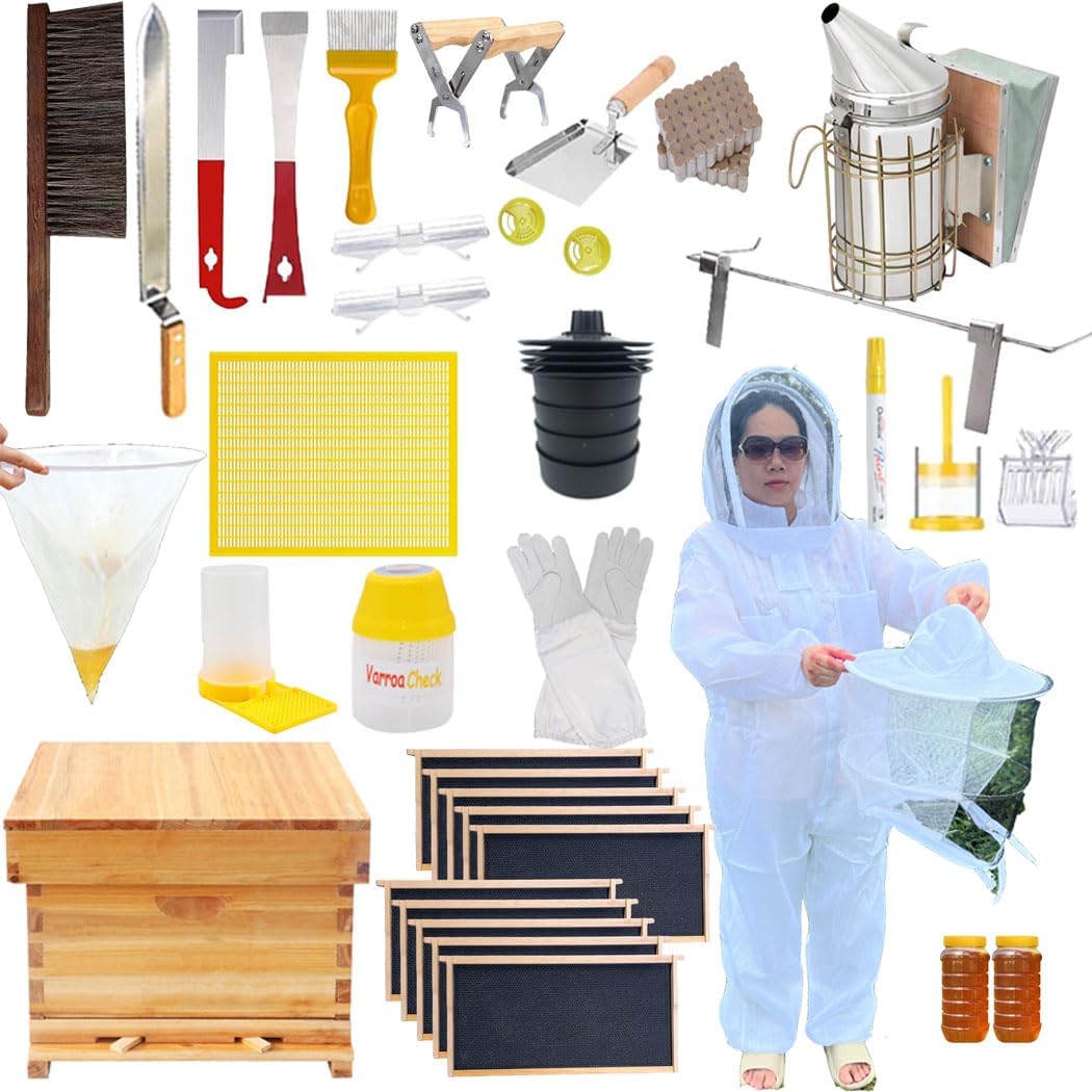 Amazon.com : Beehive with Ventilated bee Suit (XL) : Patio, Lawn & Garden