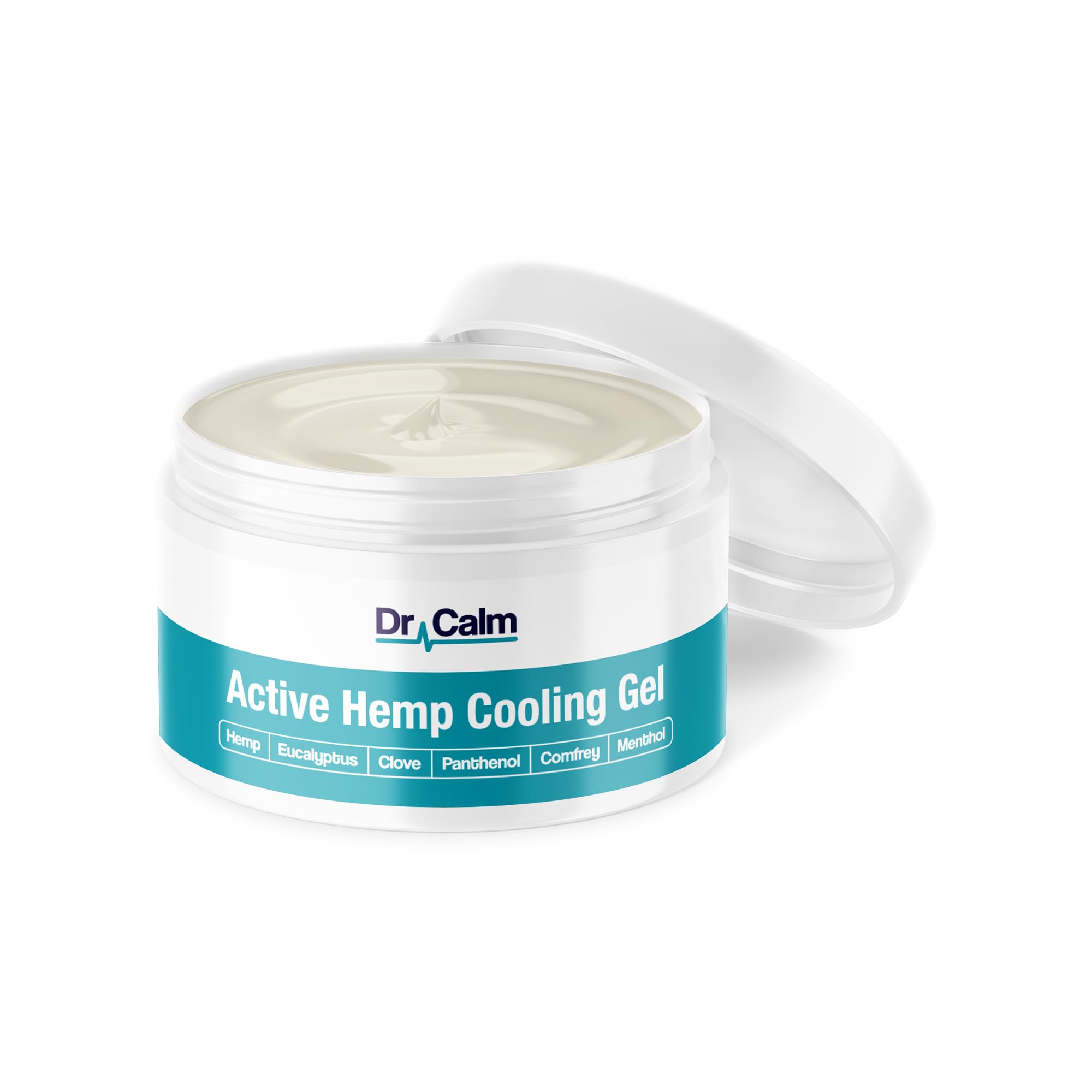 Dr Calm Active Hemp Cooling Cream Gel Balm 220ml - Natural Muscle Rub ...