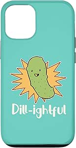 Amazon.com: iPhone 13 Dill Pickles Lovers Cucumber Dill-Lightful Teal ...