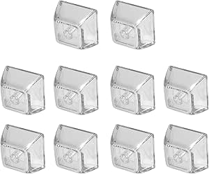 Amazon.co.jp: 10 Keys XDA Profile 1U 1X Transparent Crystal Blank Key ...