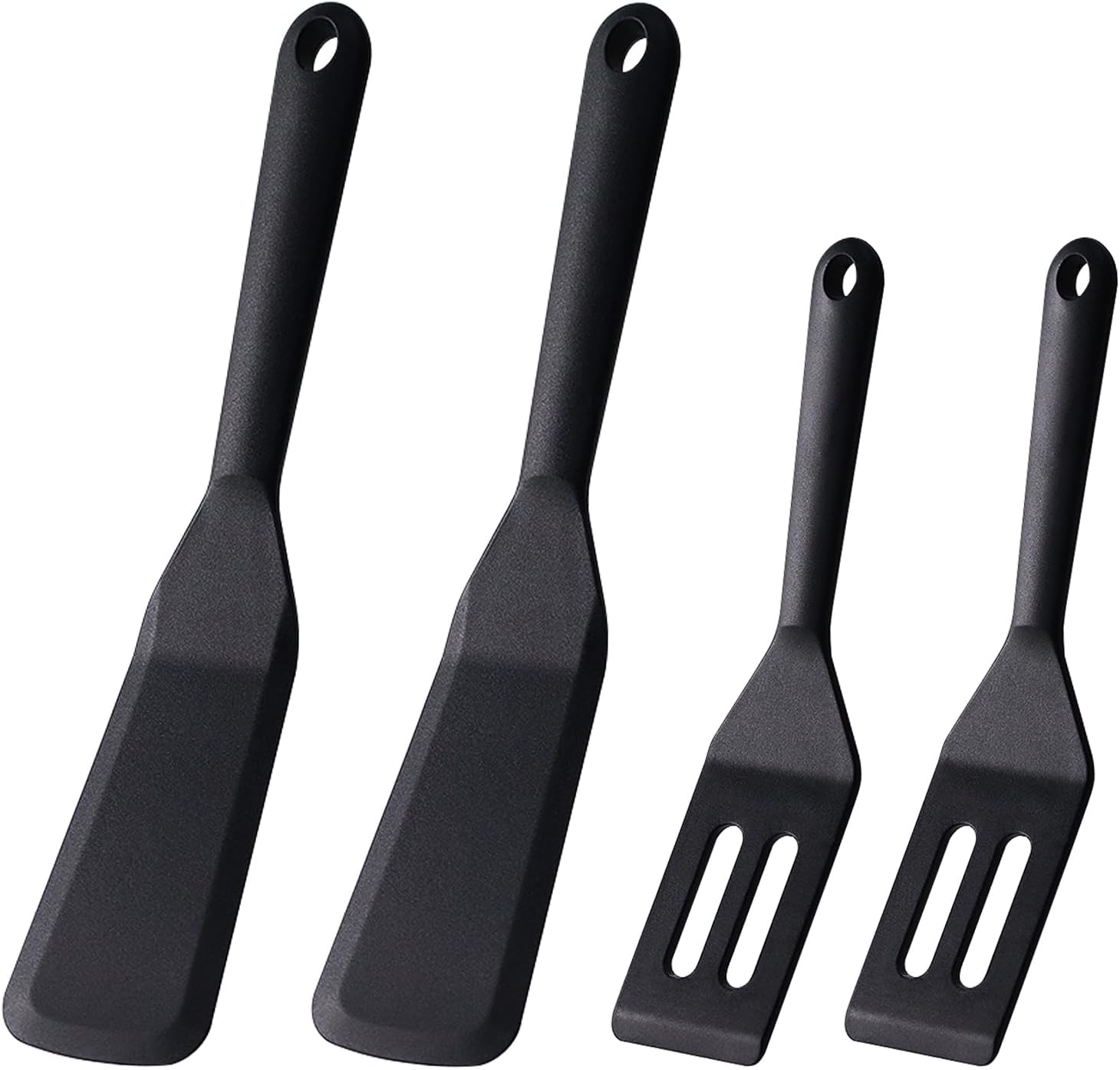 Amazon.com: Eolilim Small Spatulas 4PC, Silicone Turner Easy to Clean ...