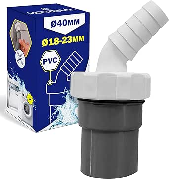 Waste Pipe Connector for Washing Machine and Dishwasher with Outlet for ...
