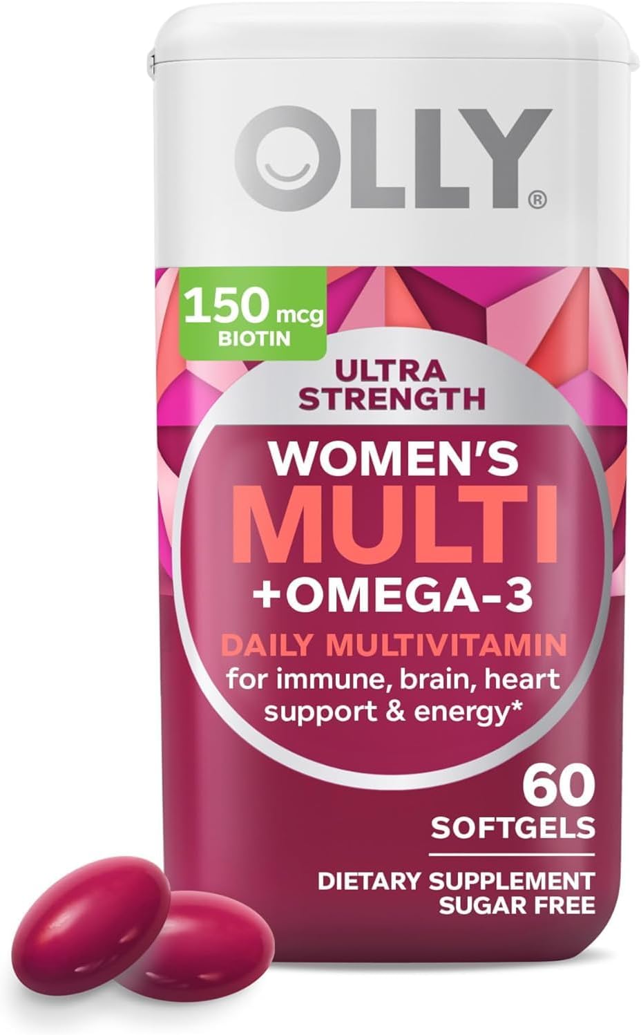 Amazon.com: Generic Olly Ultra Women's Multi Softgels, Overall Health ...