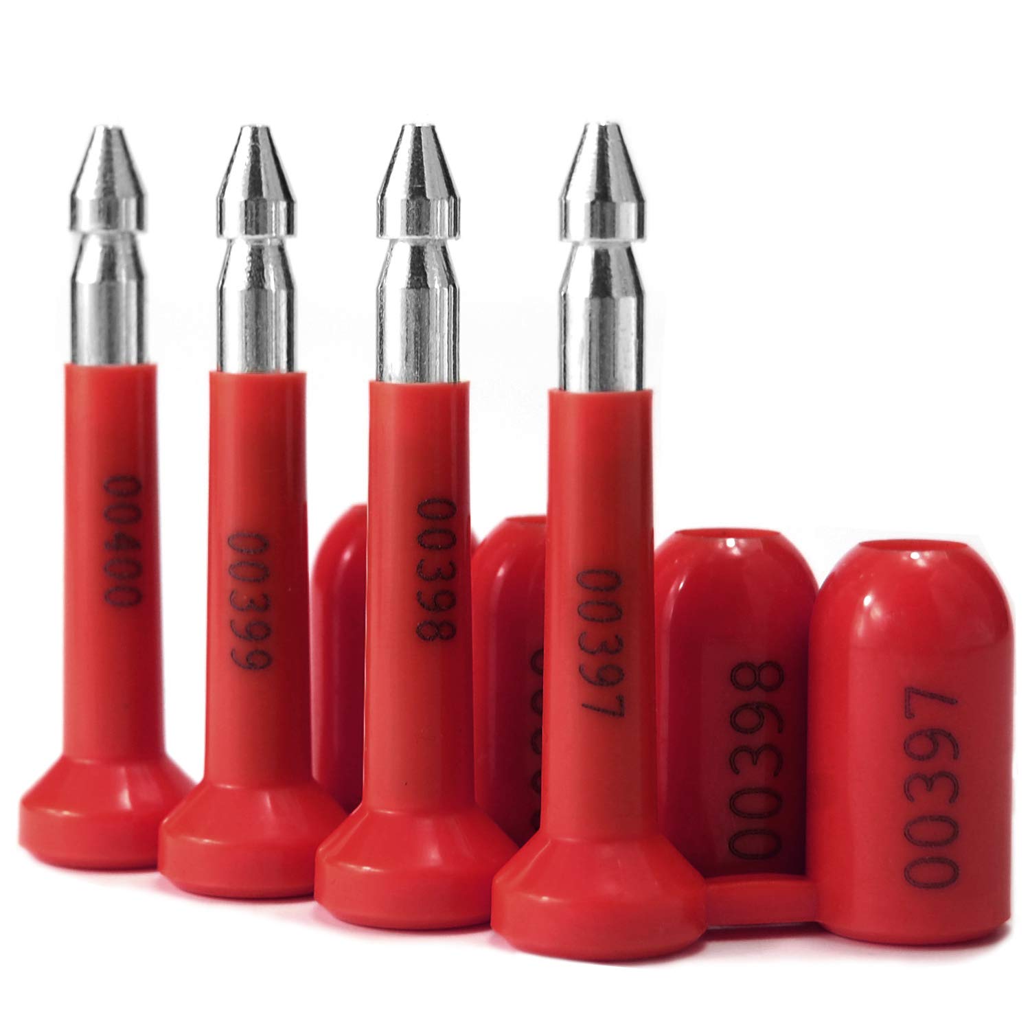 Snapklik.com : Leadseals Red Bolt Seals High Security Cargo Container ...