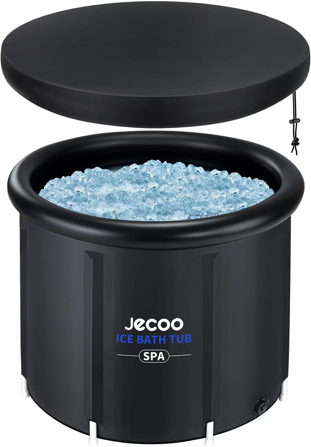 Amazon.com: Jecoo Cold Plunge Tub XL 116 Gallons Ice Bath Tub, Multiple ...