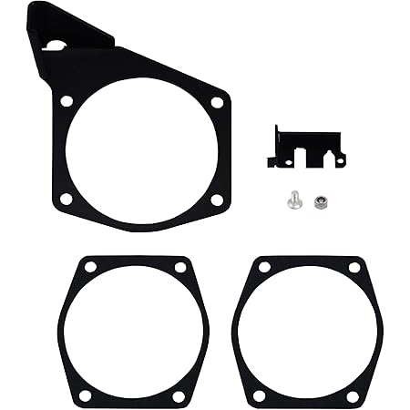 Amazon.com: BATONECO 4-Bolt Throttle Cable Bracket Compatible with LS ...