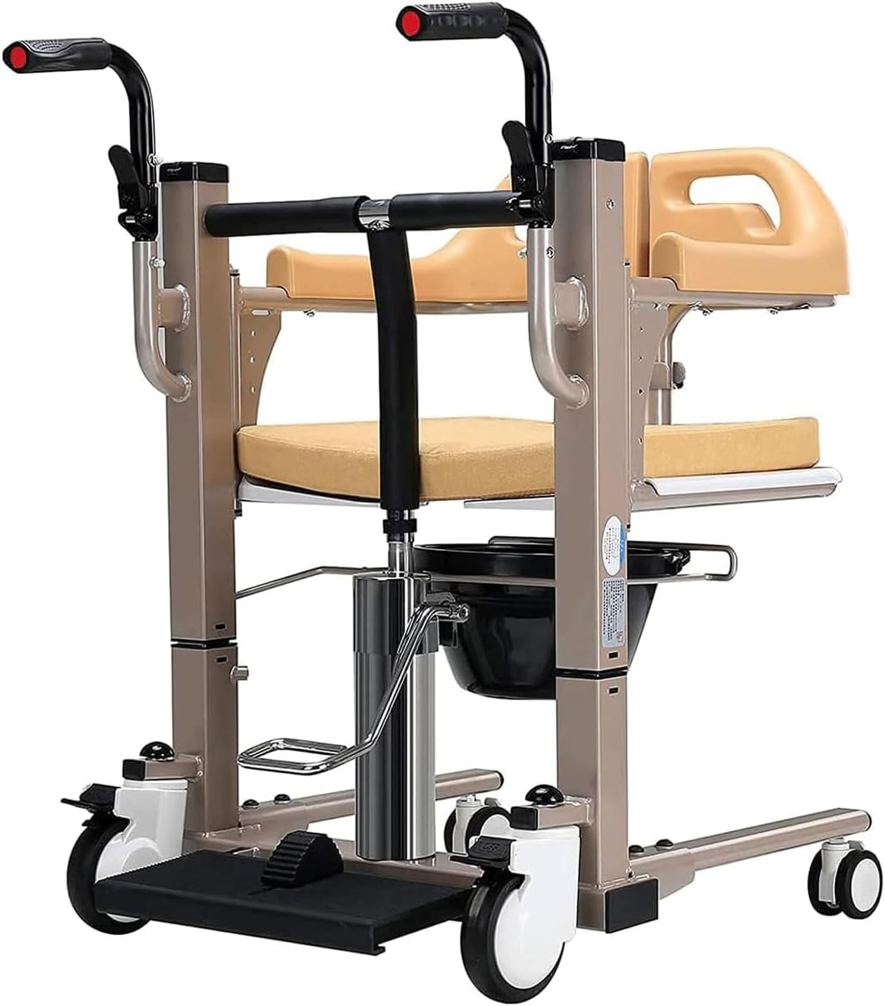 Amazon.com: Efficient Care Wheelchair Transfer Chair 180° Split Seat ...