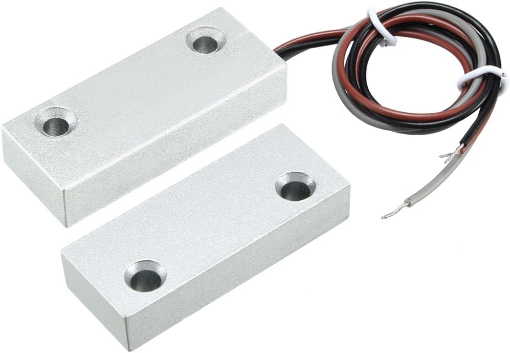 Amazon.com: uxcell Rolling Door Contact Magnetic Reed Switch Alarm with ...