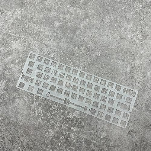 Amazon.com: Positioning Board Plate, PC/FR4/POM/Carbon Fiber/Brass PCB-Mount Plate for 60% ...