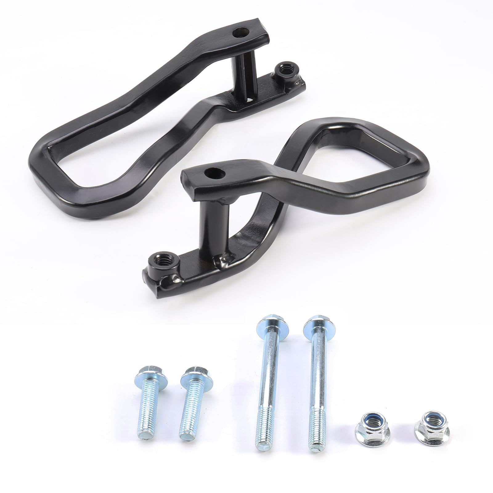 Amazon.com: Fancemot Front Tow Recovery Hooks with Bolts Compatible ...