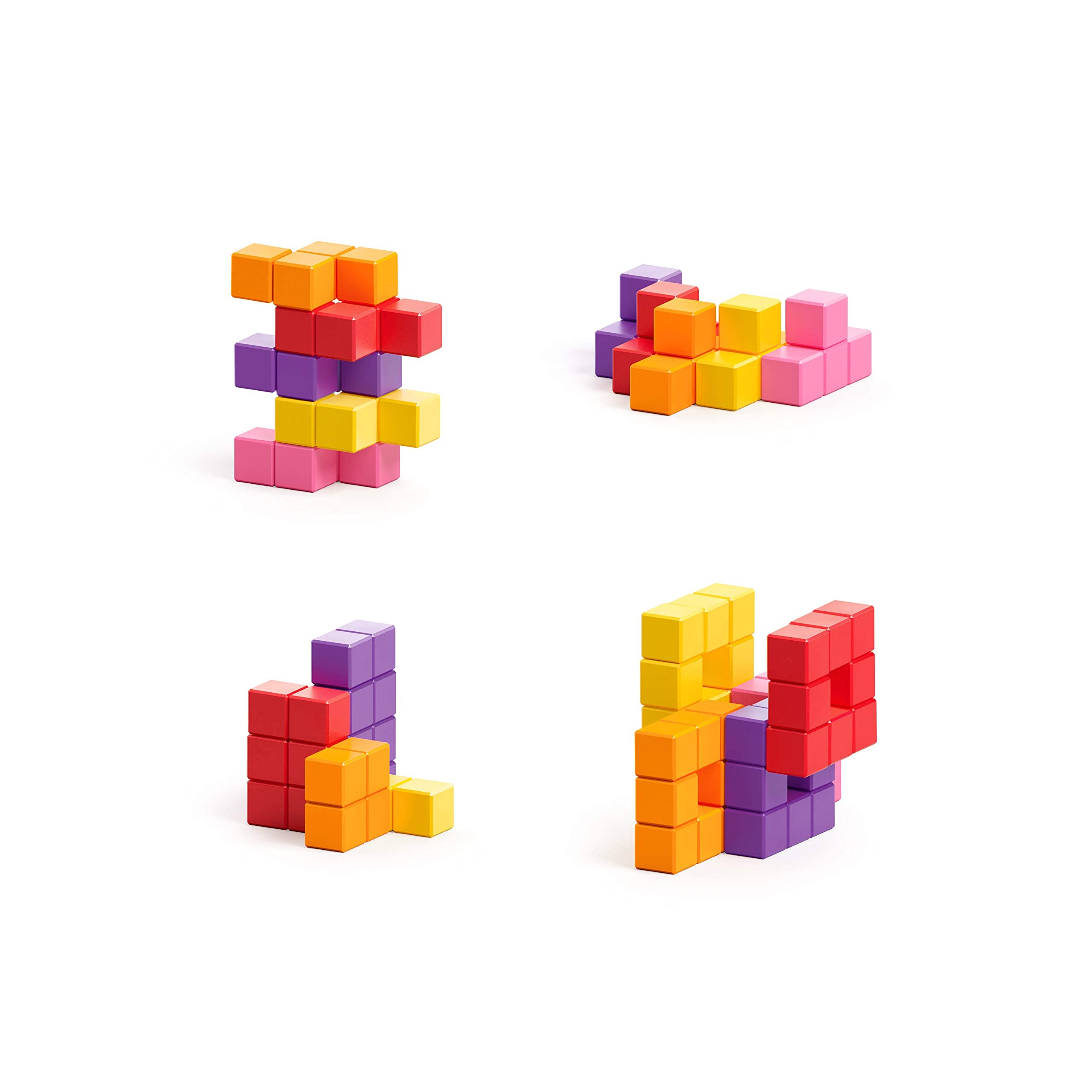 PIXIO Pixoplasma Abstract Series 60 Magnetic Blocks Construction Set ...
