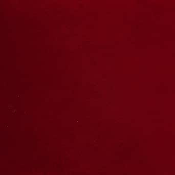 Dark Red Velvet Fabric Sample – 15cm x 10cm Swatch – Soft Plain Velour ...