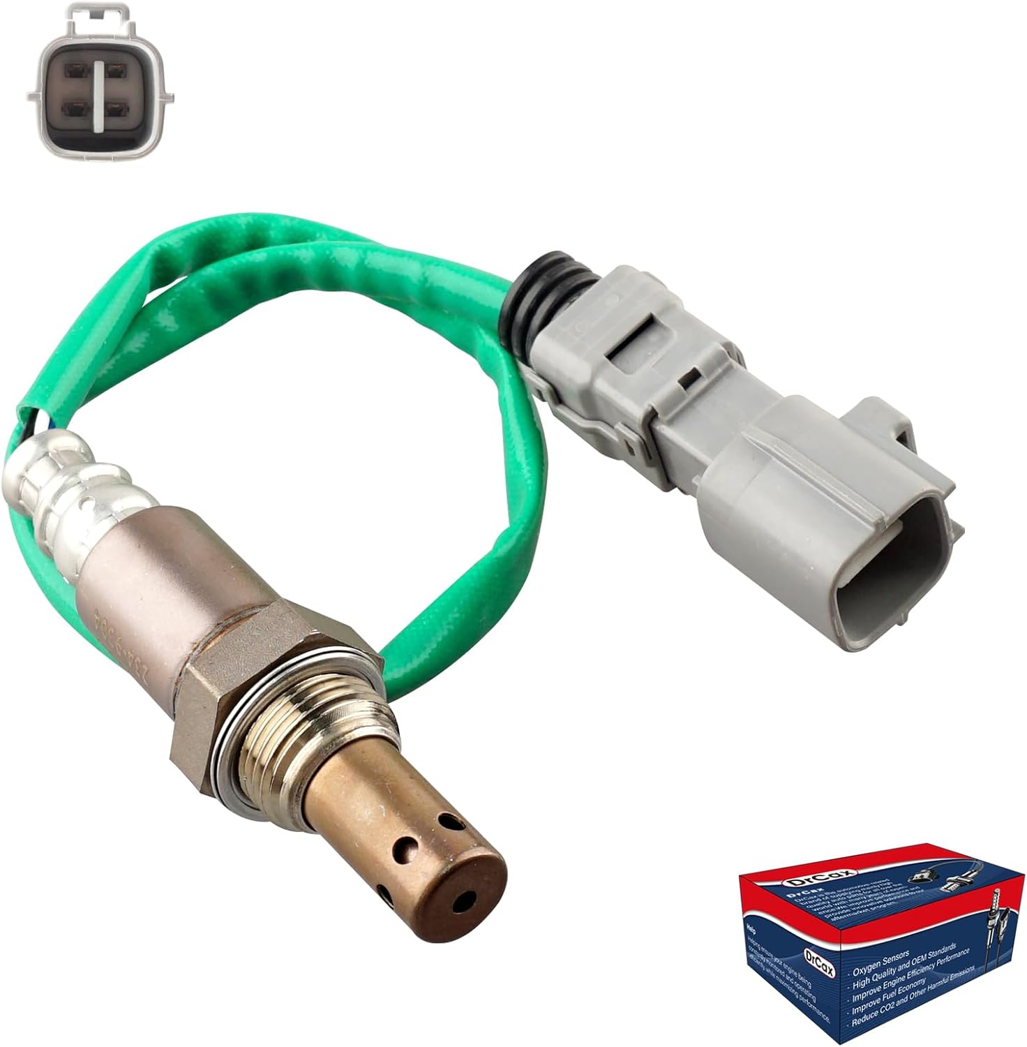 DrCax 234-9304 Oxygen O2 Sensor Downstream Heated Air Fuel Ratio Compatible with Toyota 2018 ...