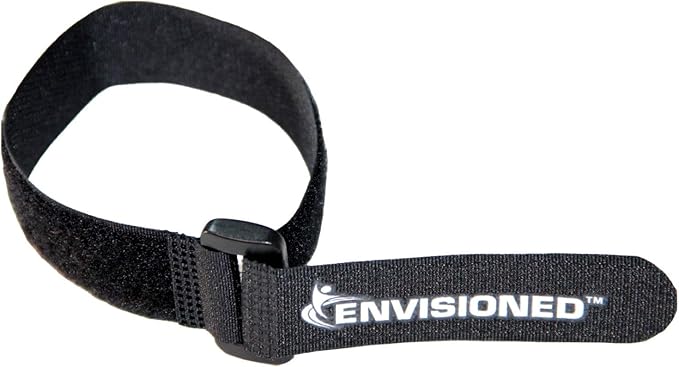 Amazon.com: Reusable Cinch Straps 1" x 12" - 12 Pack, Multipurpose ...