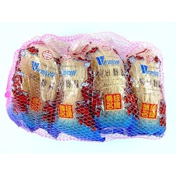 Lungkow Glass Noodles Mung Bean Vermicelli 250 g (Pack of 10): Amazon.co.uk: Grocery