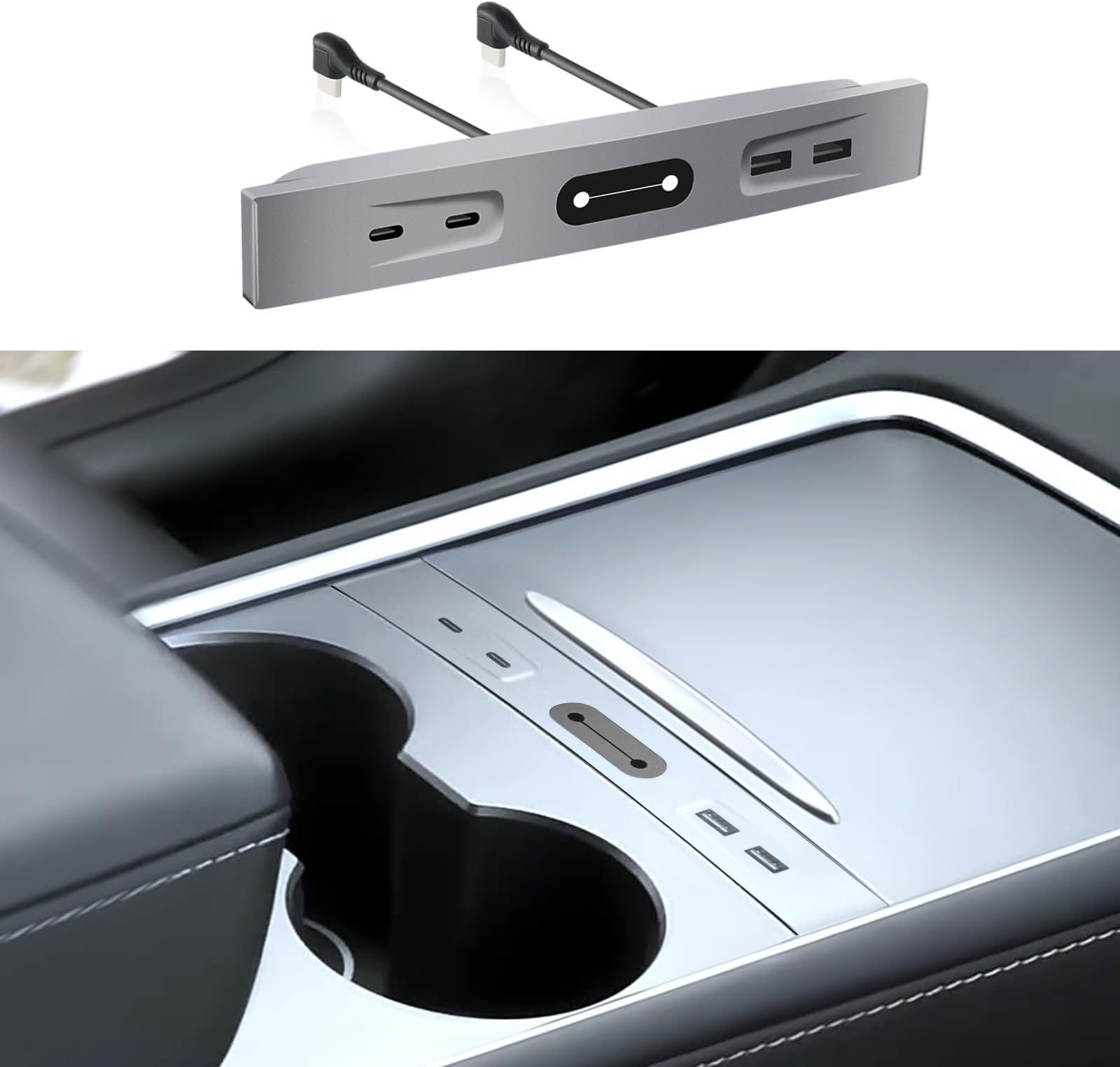 Amazon.com: USB Hub for Tesla Model 3/Y 2021 2022 2023 Center Console ...