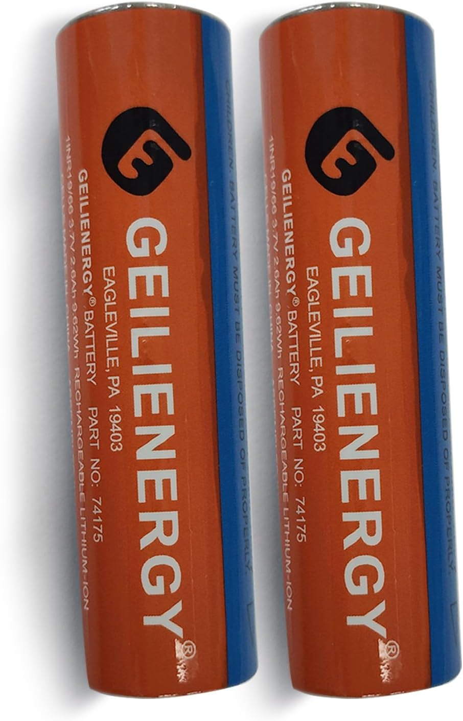 Amazon.com: GEILIENERGY 3.7V 2600mAh 74175 Lithium Battery Compatible ...