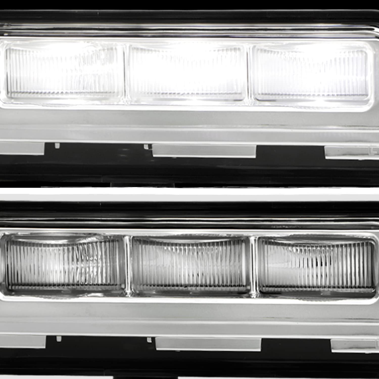 LED Daytime Running Lights DRL For 2023~2024 Toyota Tundra Fog