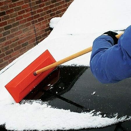 Amazon.com: Professional Heavy Duty Snow Rake - Snow Broom Snow Brush ...