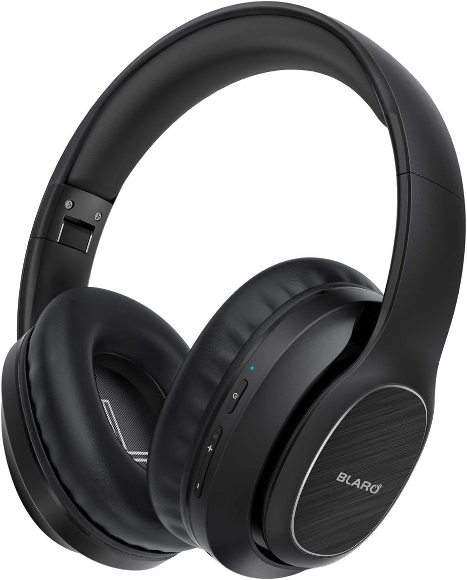 Amazon.com: BLARO Bluetooth Headphones Over Ear, Hi-Fi Deep Bass ...