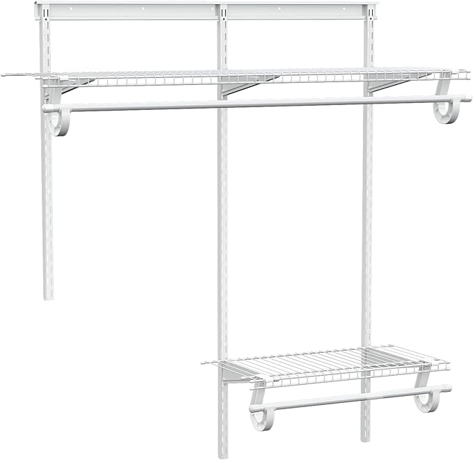 Amazon.com: PROWORX 2-4 Ft. Expandable Closet Organizer System Kit ...