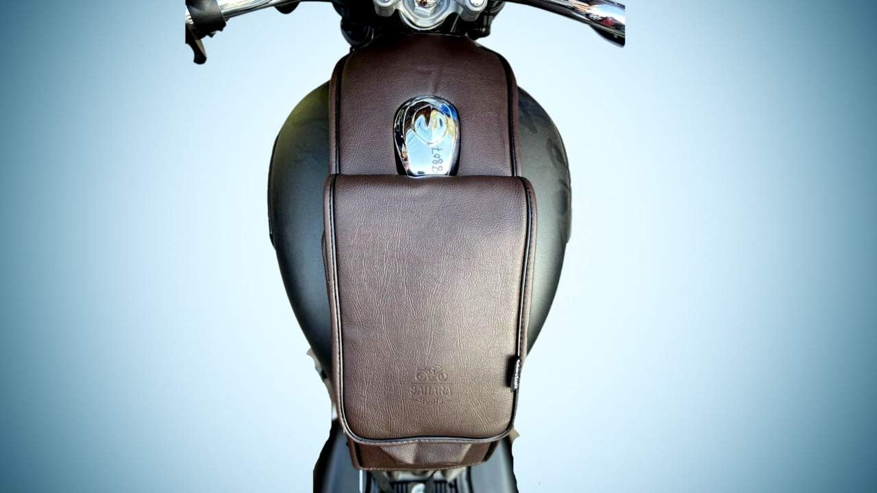 Sahara Seats Leather Fuel Tank Cover for Honda Highness Cb 350, Cb ...