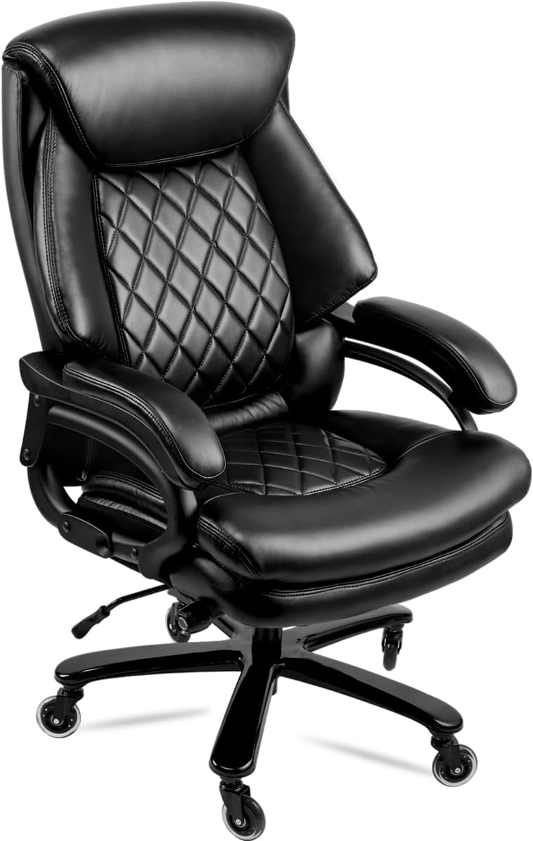 Amazon.com: Qusaphy 500lbs Big and Tall Office Chair for Heavy People ...
