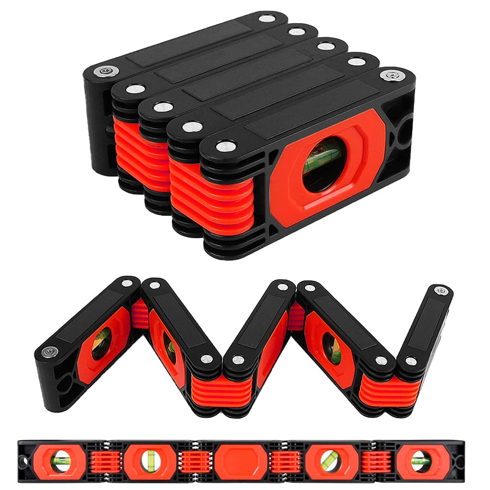 N&S Juvyig Multi-Function Foldable Level Tool - Multi-Angle Measuring ...
