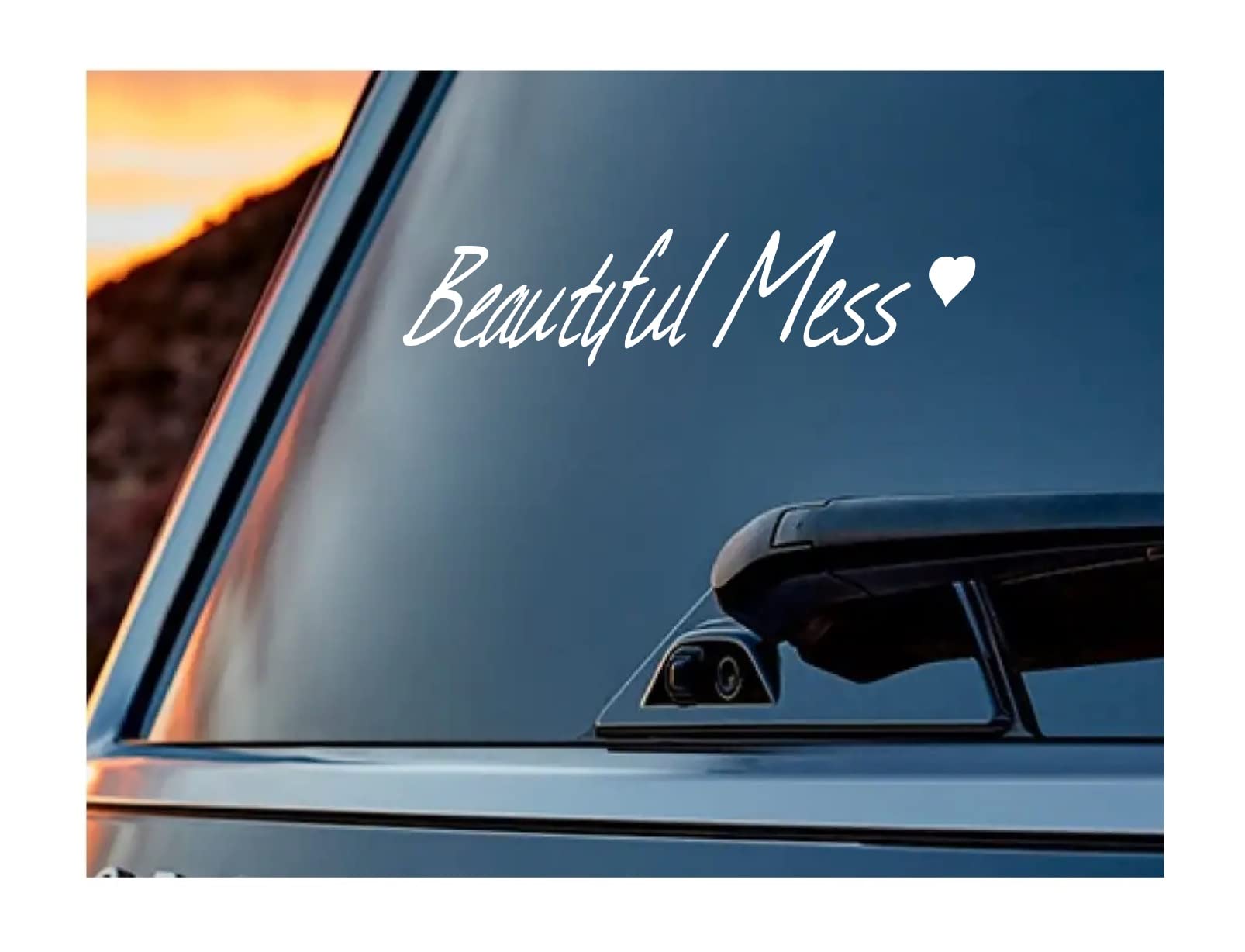 Amazon.com - UR Impressions Beautiful Mess Decal Sticker Vinyl Graphics ...