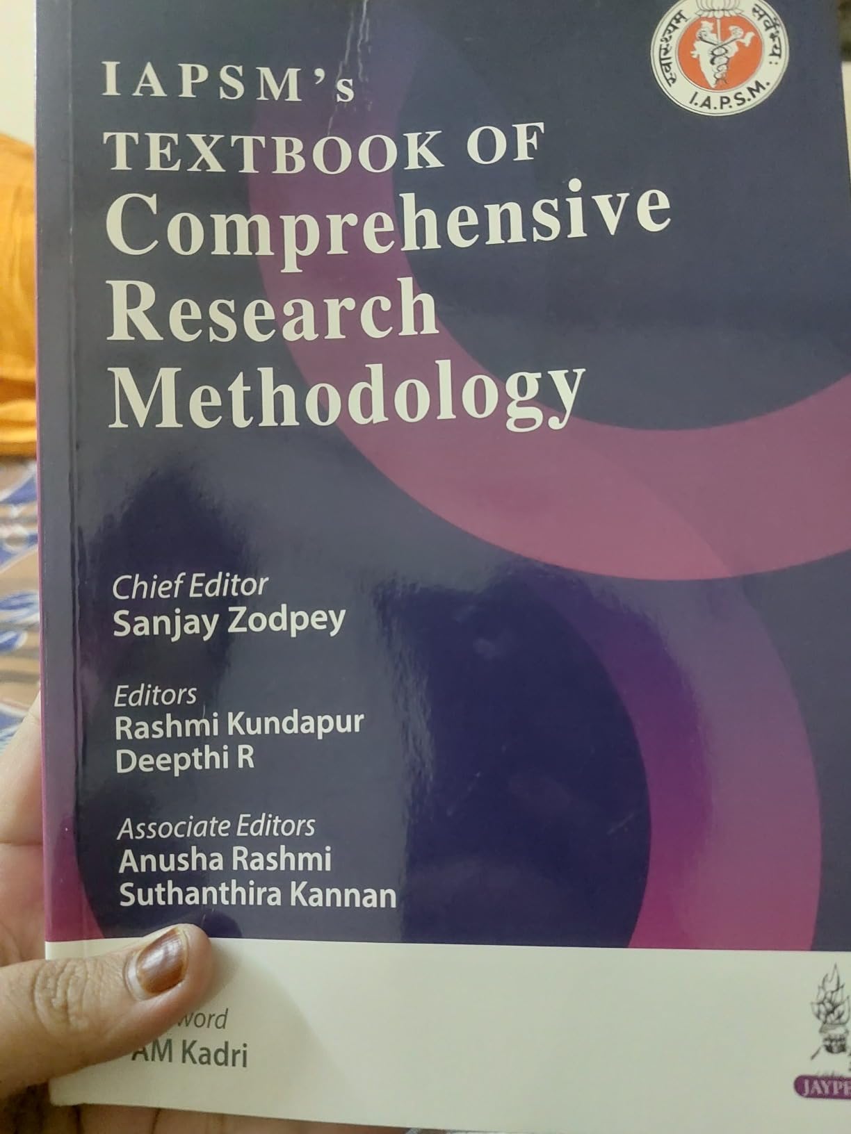 Buy IAPSM'S TEXTBOOK OF COMPREHENSIVE RESEARCH METHODOLOGY Book Online ...