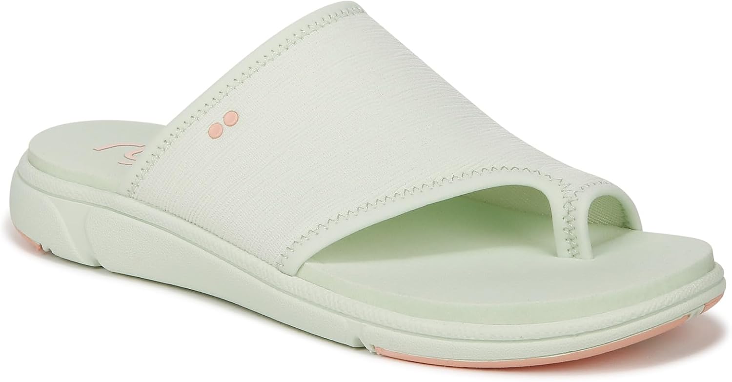 Amazon.com | Ryka Womens Margo Slide Sandal Ambrosia Green 5.5 M ...