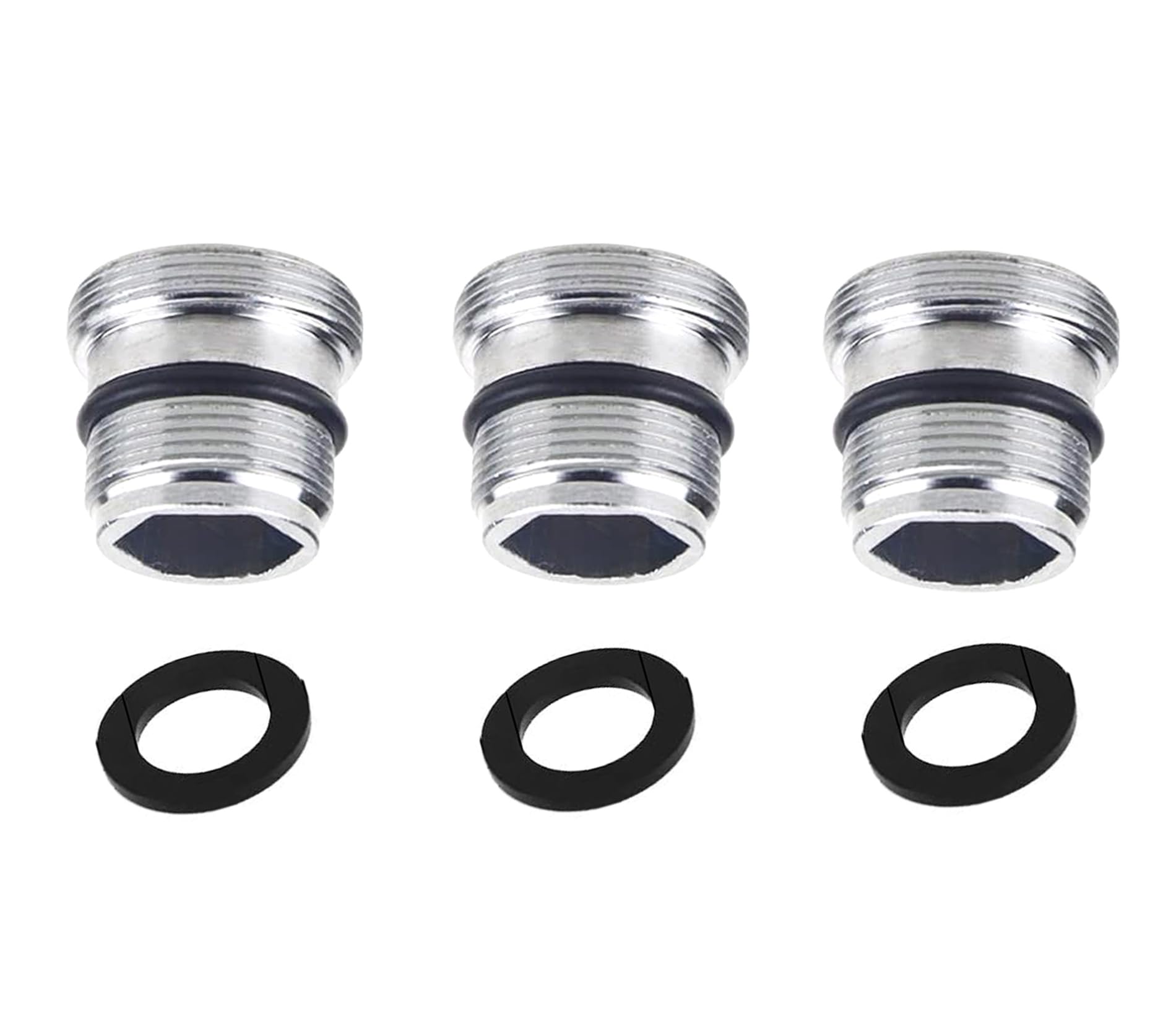 3Pcs Faucet Adapters,M18.5-M22 Male to Male Faucet to Hose Adapter ...