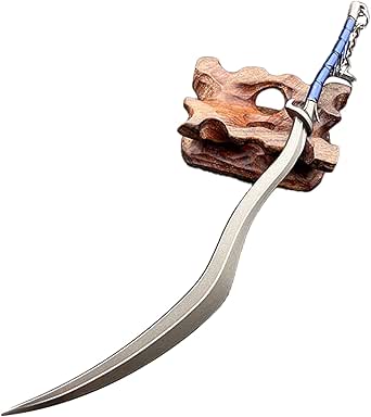 FUUNUSLY Witcher Sword Keychains/Letter Opener/Medieval Knight Sword ...