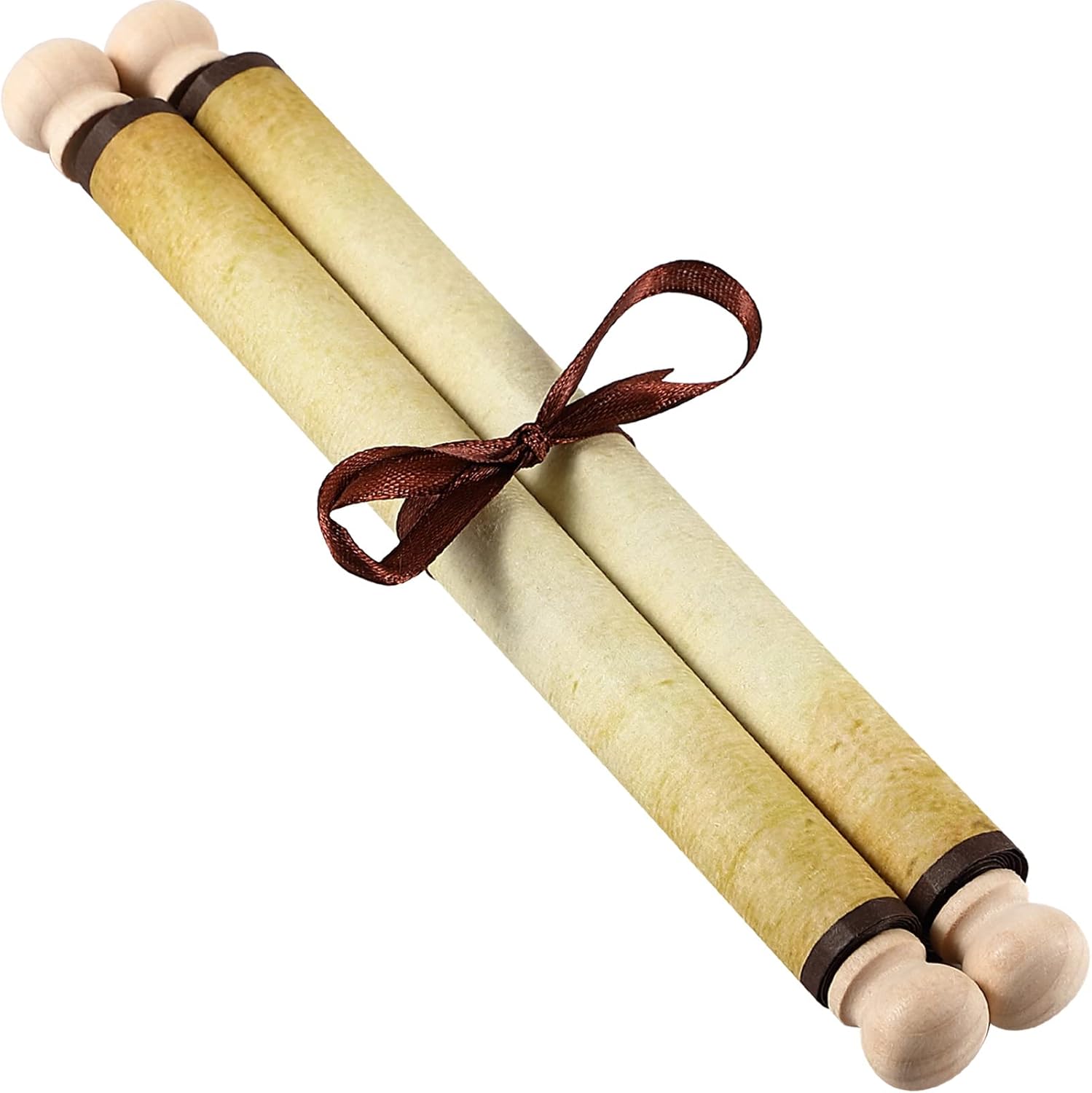 Amazon.com: Makevivi 1 PCS Blank Scroll Paper with Wood Rods, for ...