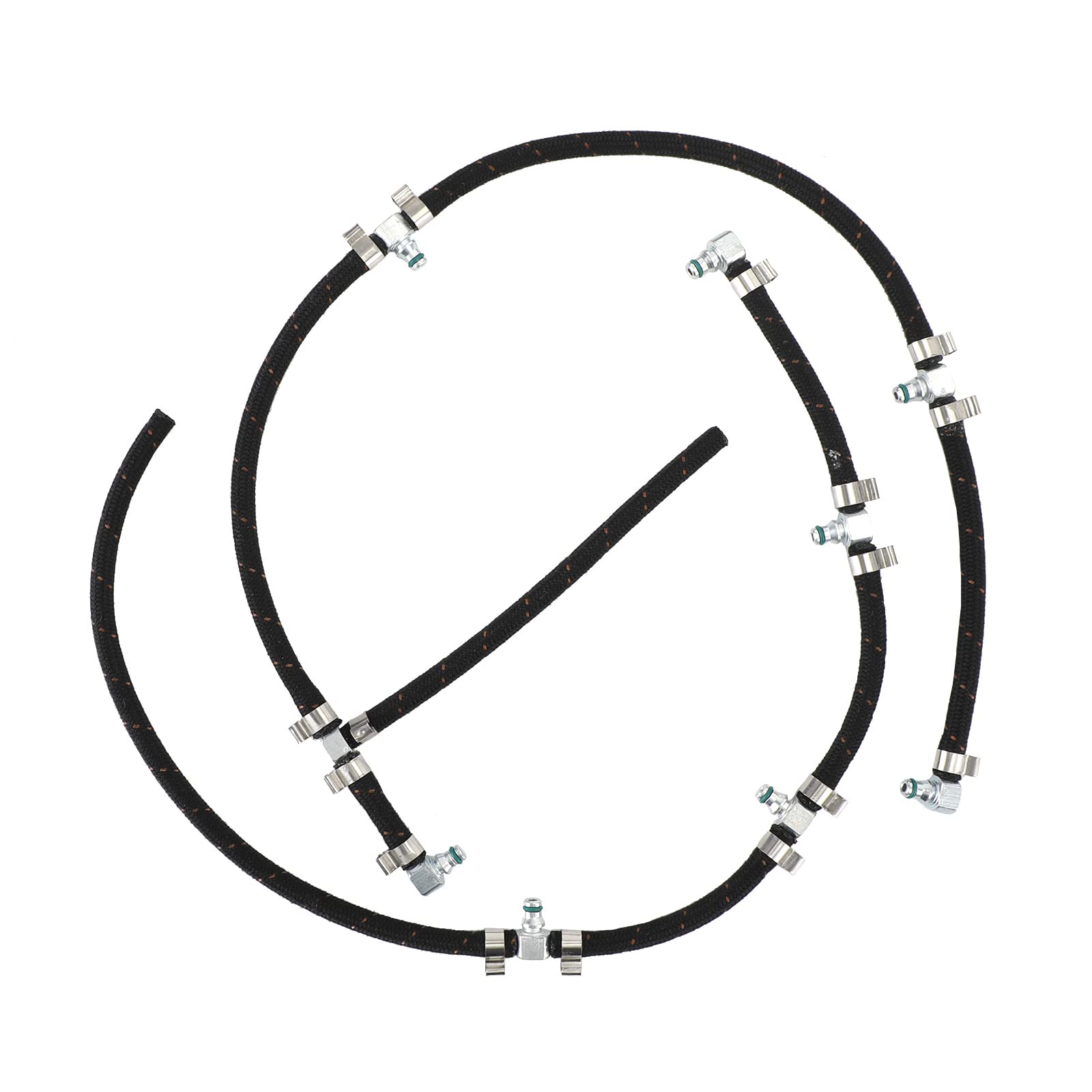 Amazon.com: Frezon Fuel Injector Return Line Kit Fit For LLY Duramax ...