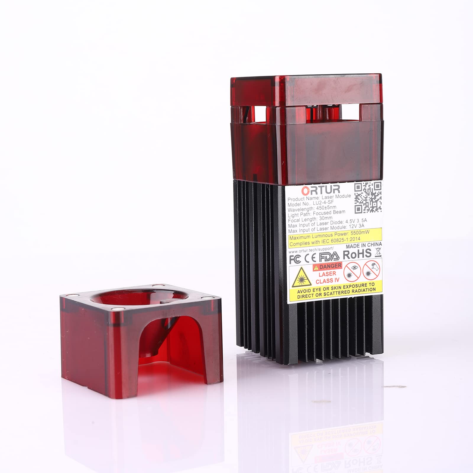 Buy ORTUR Laser Unit 20W Laser Module LU2-4-SF, New Upgrade Adjustable ...