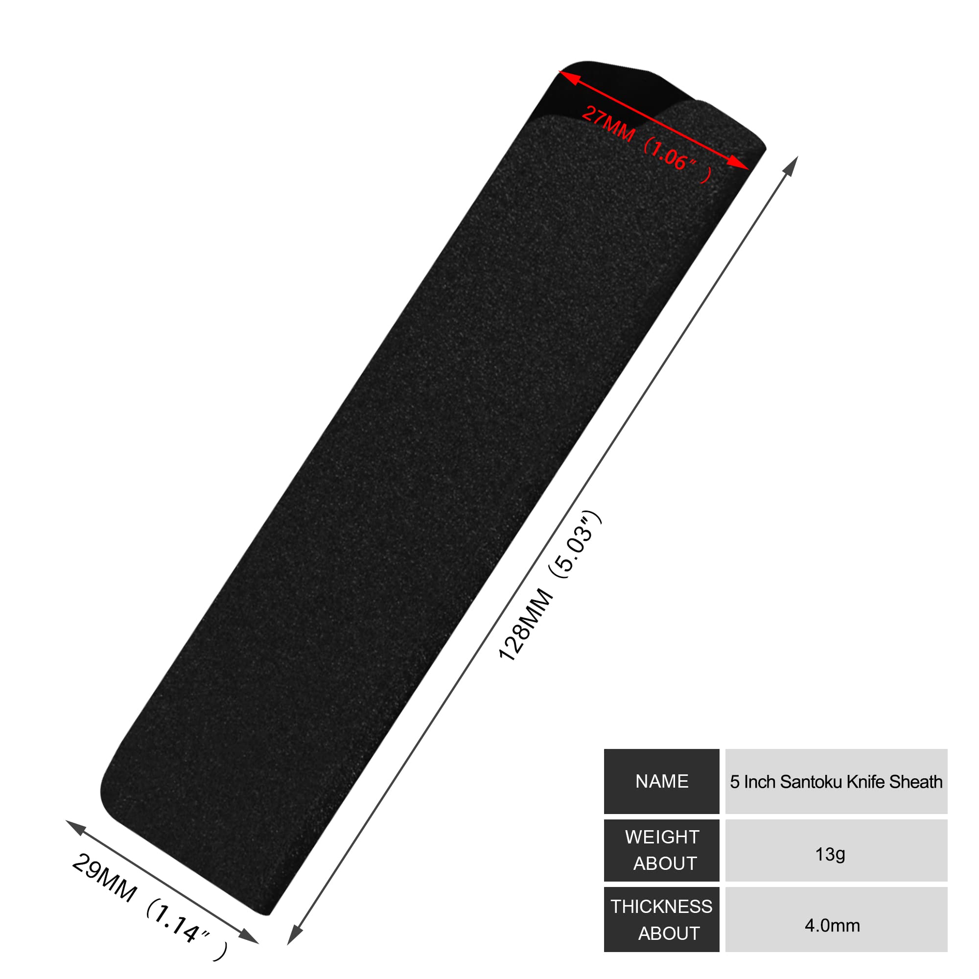 Snapklik.com : XYJ Knife Case Set Universal Knife Edge Guards For 5 ...