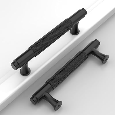 kwa heri 15 Pack Self-Stick Push Pull Helper Black Hidden Cabinet ...