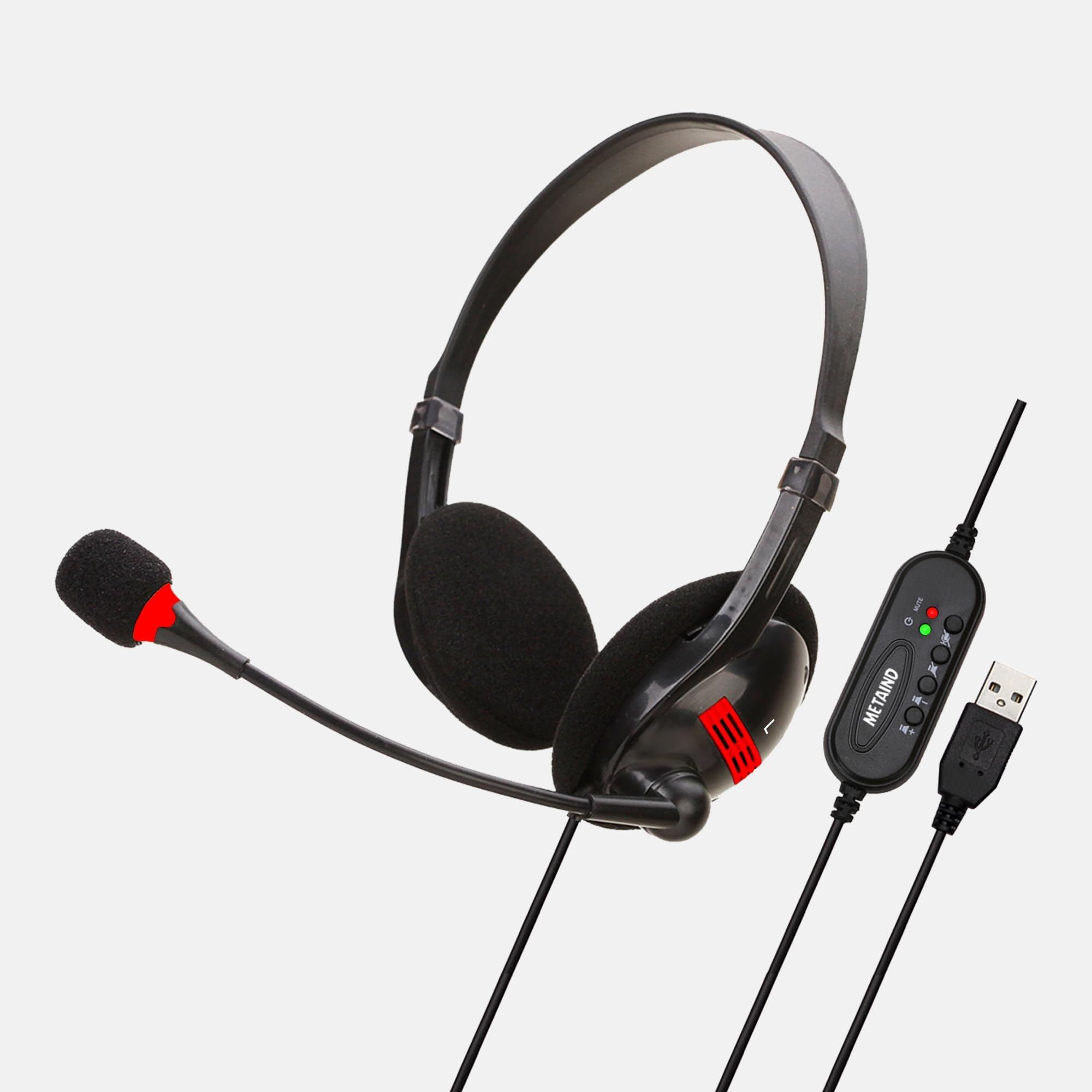 Amazon.in: Buy Logitech H111 Wired On Ear Headphones With Mic Black ...