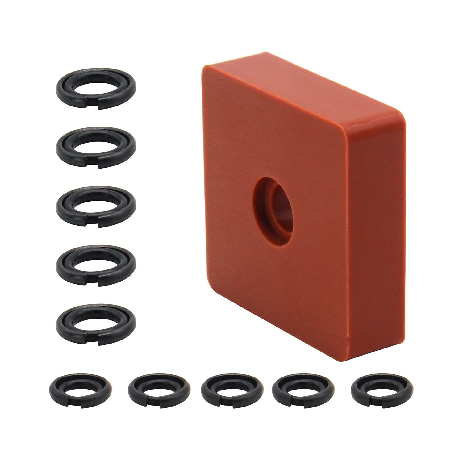 RURBRIN (5+5 Sets) 3/8" & 1/2" Impact Wrench Retainer Rings with O-ring ...