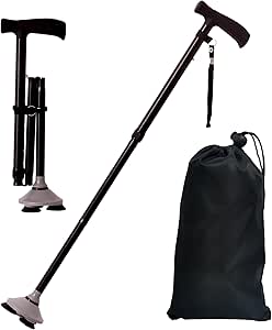 Amazon.com: VALWORD Adjustable Walking Cane for Men & Women with T ...
