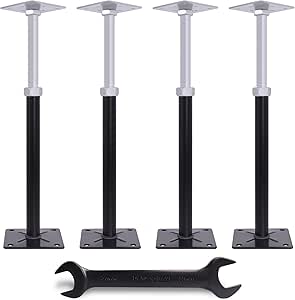 Amazon.com: Adjustable House Floor Jacks, 4 PCS Post Floor Joist Jacks ...