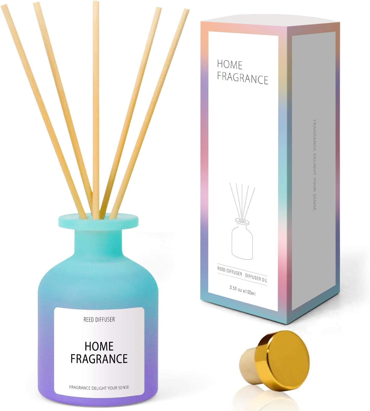 Amazon.com: THAMM HOME Reed Diffuser Set - Ocean Dream Aromatherapy ...